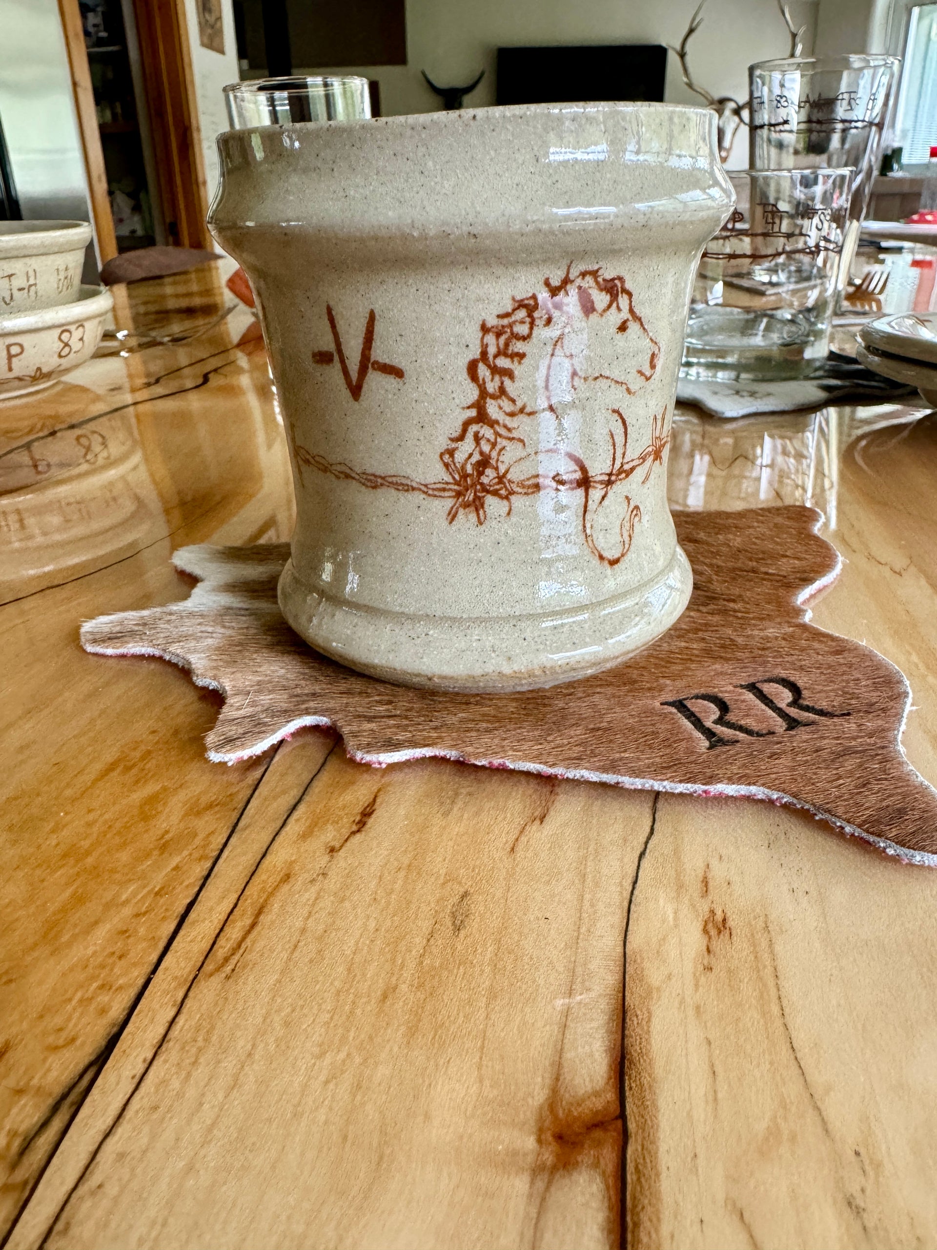 Western Dinnerware | Handmade Ranch Brand Dishes USA – Blue Mountain ...