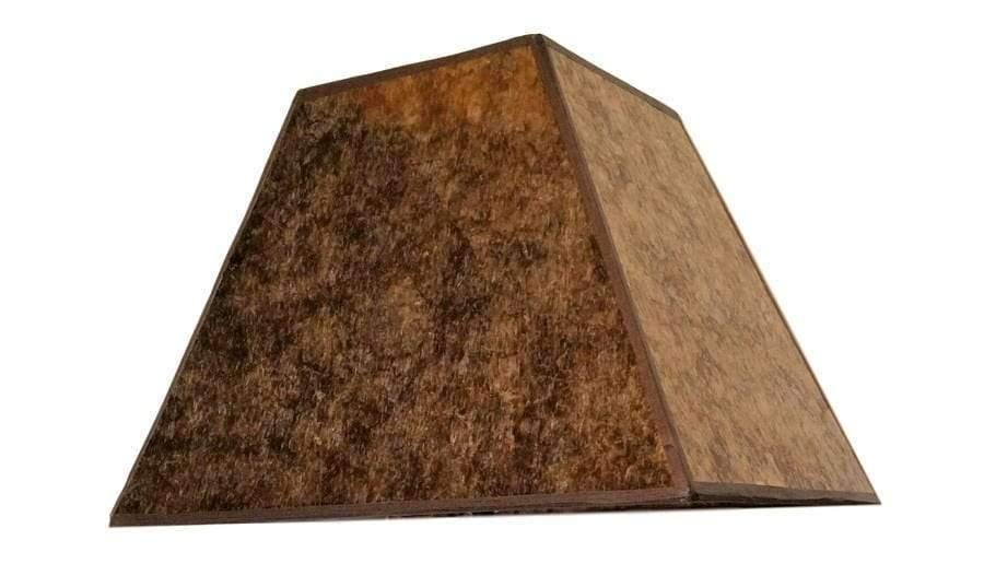 Rectangle Mica Lamp Shade | Custom Western Lamp Shades – Blue Mountain ...