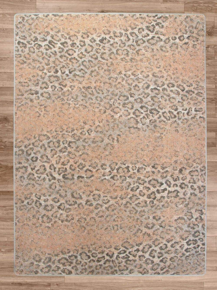 Snow Leopard Distressed Blush Rugs | Your Western Decor & Design – Blue ...