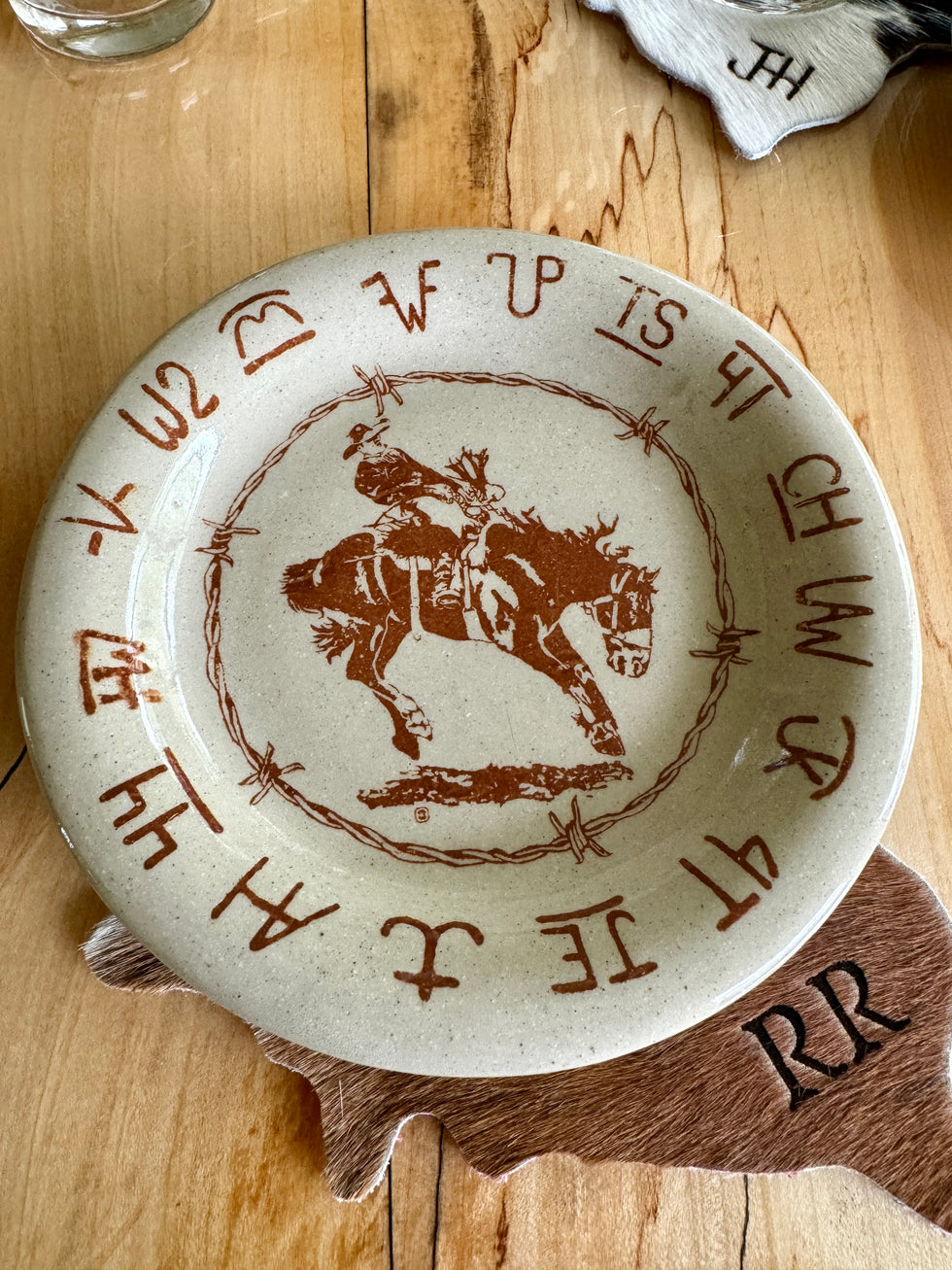 Western Dinnerware | Handmade Ranch Brand Dishes USA – Blue Mountain ...