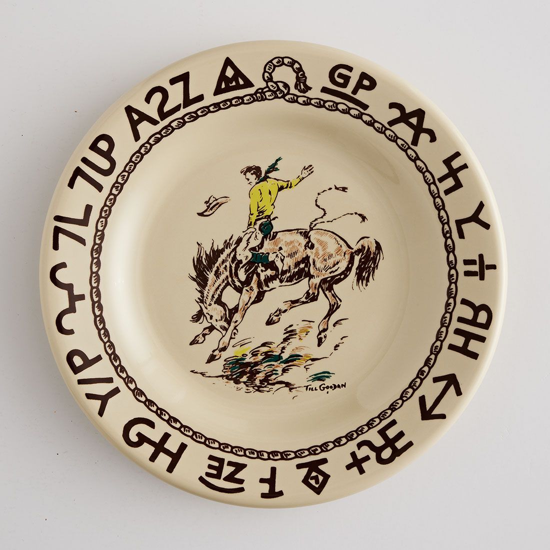 Yellowstone Rodeo Dessert Plate | Blue Mountain Brands USA – Blue ...